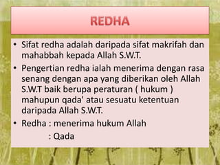 Sifat mahmudah ppt | PPTX