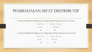 Sifat Operasi Hitung | PPTX