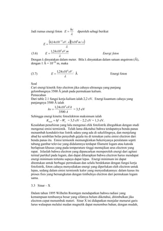 Sifat partikel dan gelombang | PDF