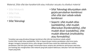 Sifat sifat bahan material lab material unib | PPT