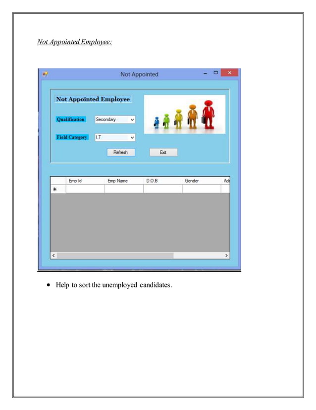 HMRS - Human Resource Management System (VB.Net) | DOCX | Computer ...