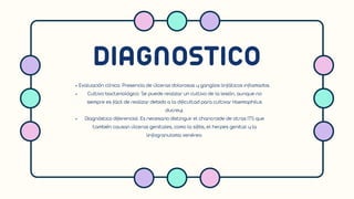 SIFILIS CHANCRO Y CHANCROIDE DIAGNOSTICO Y TRATAMIENTO | PDF