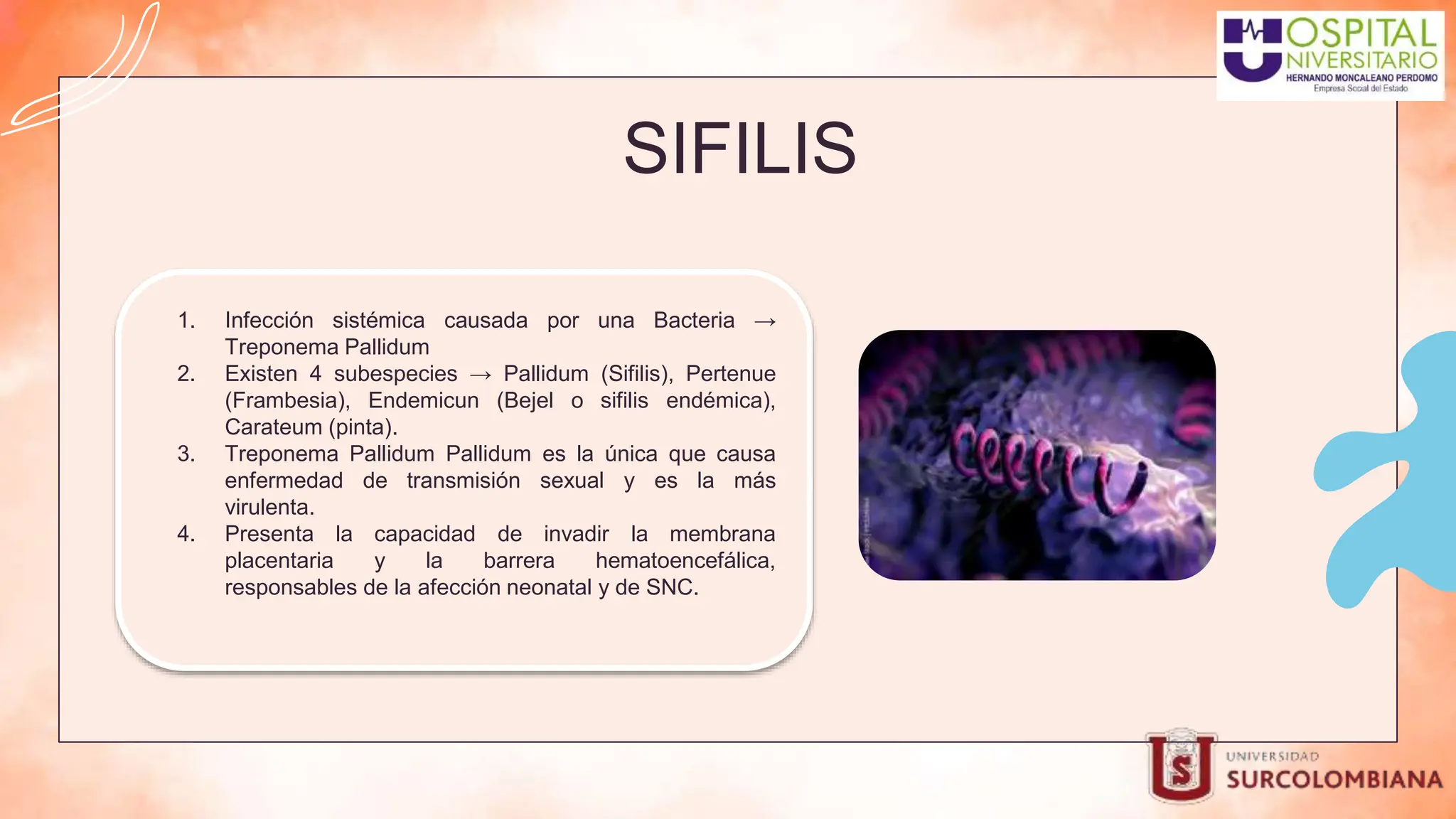 Sifilis congenita una vista clave sobre. | PPTX