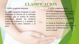 SIFILIS CONGENITA PRESENTACION para la educacion | PPTX