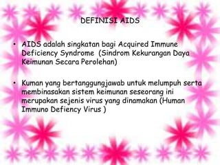 Sifilis, dan hiv pada kanak-kanak | PPTX