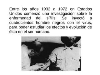 El caso Tuskegee | ODP