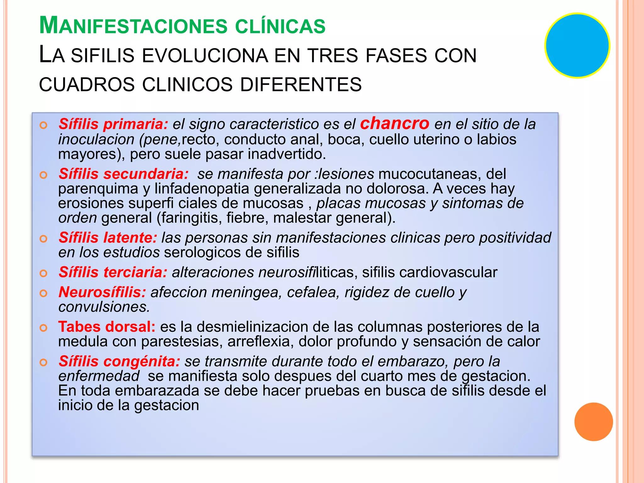 Sifilis , Enfermedad de transmision sexual, IST, ITS, | PPTX ...