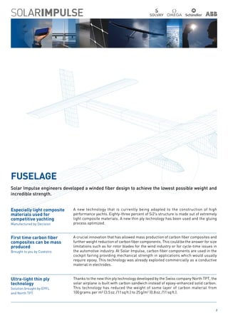 Solar Impulse - A flying Laboratory (ENG) | PDF