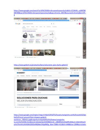 Sifon de pared o coladera moderna | PDF