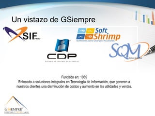 Sif pro presentacion completa | PDF