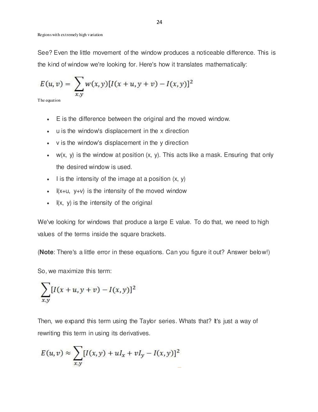 Scale Invariant Feature Transform