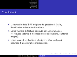 Sift - Scale Invariant Feature Transform | PDF