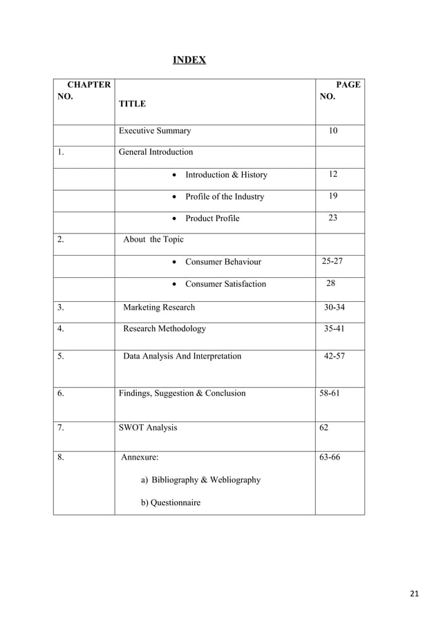 Sifti desi ghee MBA project | DOC