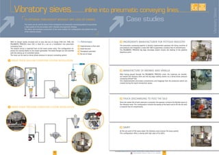 Sifting and security for bulk materials Palamatic Process | PDF