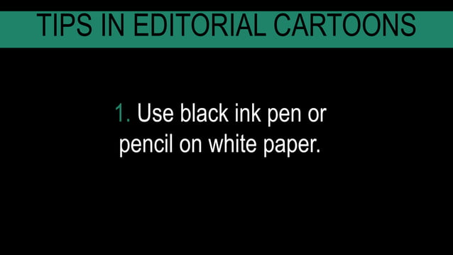 Editorial Cartooning | PPTX | Drawing and Sketching | Arts and Crafts