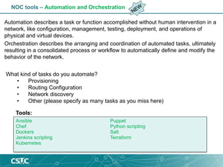 SIG-NOC survey 2019 | PPT