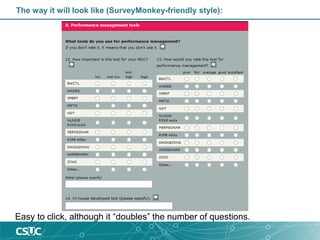 SIG-NOC survey 2019 | PPT