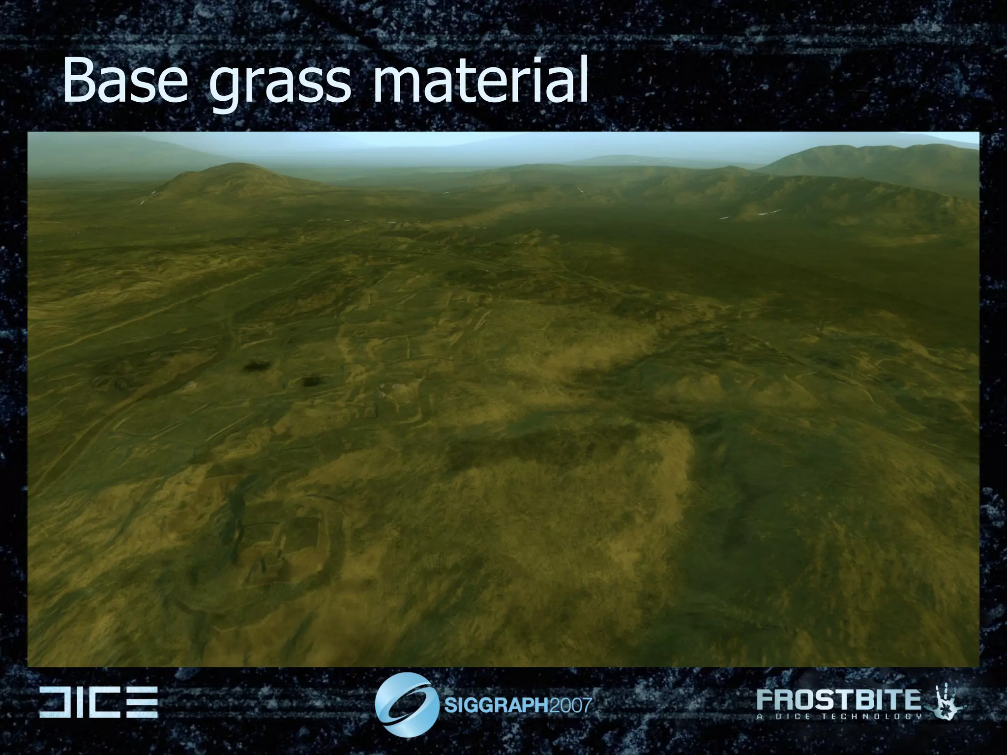 Terrain Rendering In Frostbite Using Procedural Shader Splatting Siggraph 2007 Ppt 1518