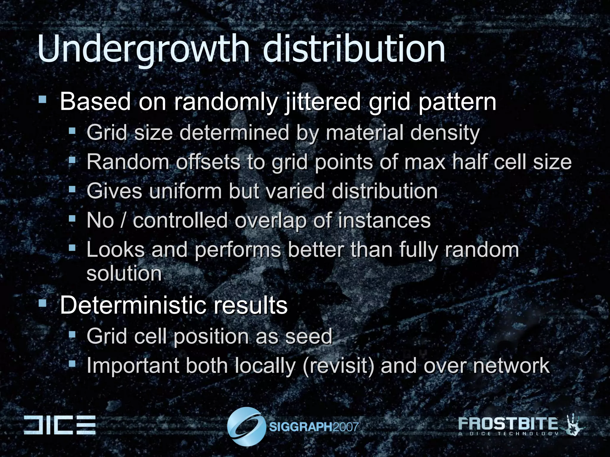 Terrain Rendering In Frostbite Using Procedural Shader Splatting Siggraph 2007 Ppt 