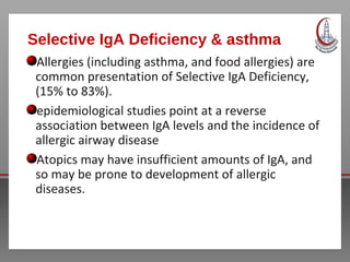 Sigad (selective IGAD) and asthma | PPT
