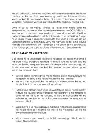 Porokaramu Ni Lotu Ni Marama 2020 | PDF