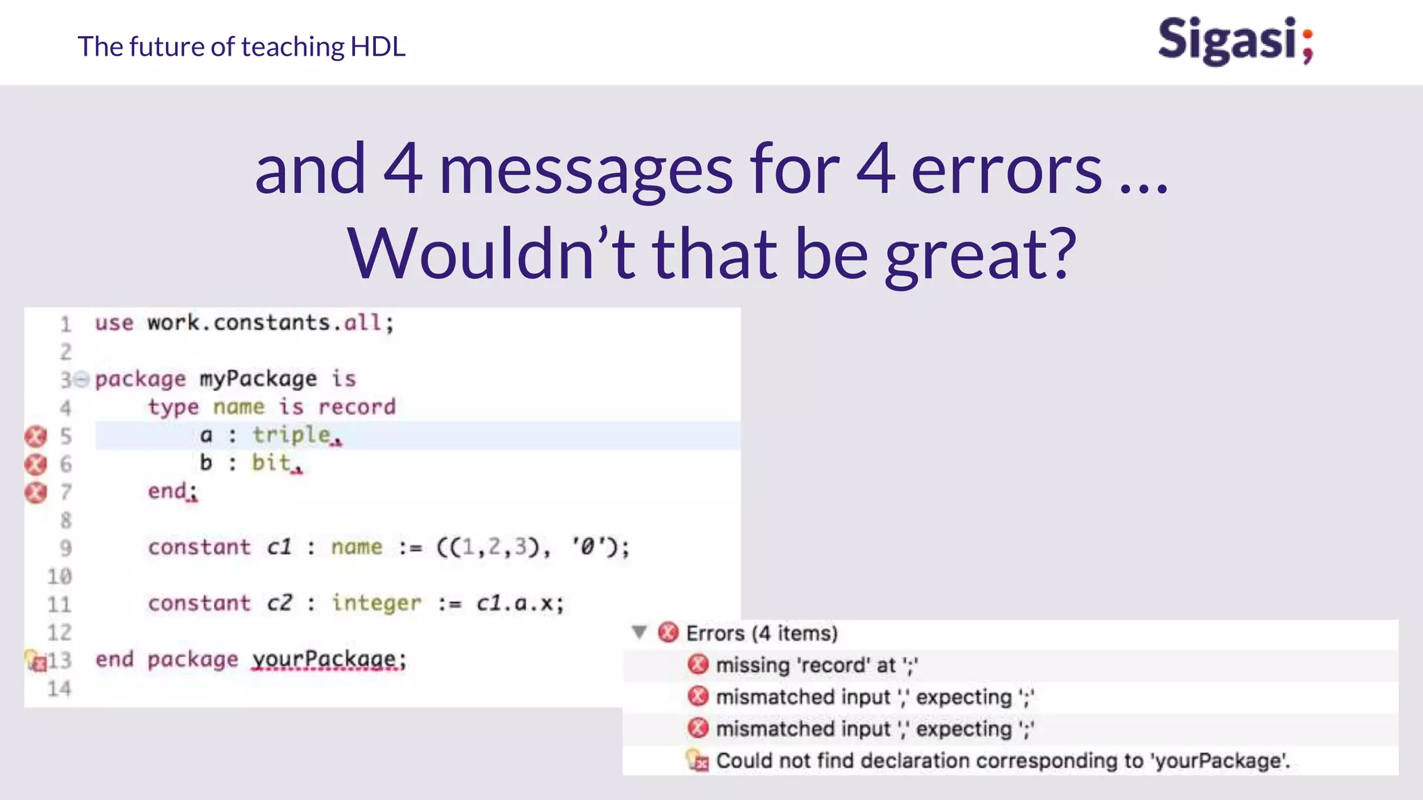 The future of teaching hdl with Sigasi Studio | PPTX