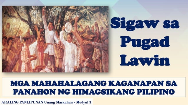 sigaw sa pugad lawin sa pamumuno ni bonifacio.pptx