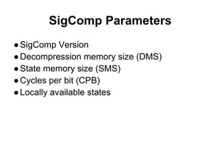 Signaling Compression | PPT