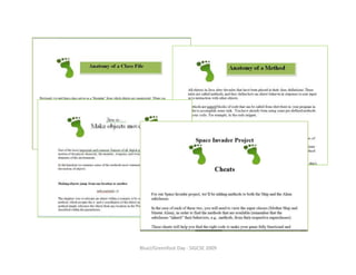 SIGCSE Presentation on Greenfoot | PPT