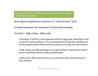 SIGCSE Presentation on Greenfoot | PPT