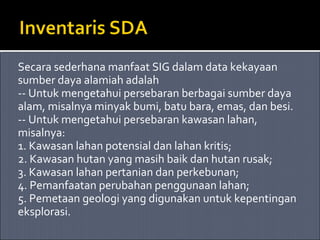 [SMAN 1 JEMBER-XII IPS 1] Geografi Sig dan pemanfaatannya | PPT