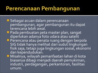 [SMAN 1 JEMBER-XII IPS 1] Geografi Sig dan pemanfaatannya | PPT