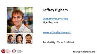 Crowd-Powered Dialog | PPTX | Web Conferencing | Computer Software and ...