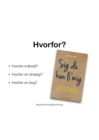 Bliv konge af de sociale medier - Astrid Haug | PDF