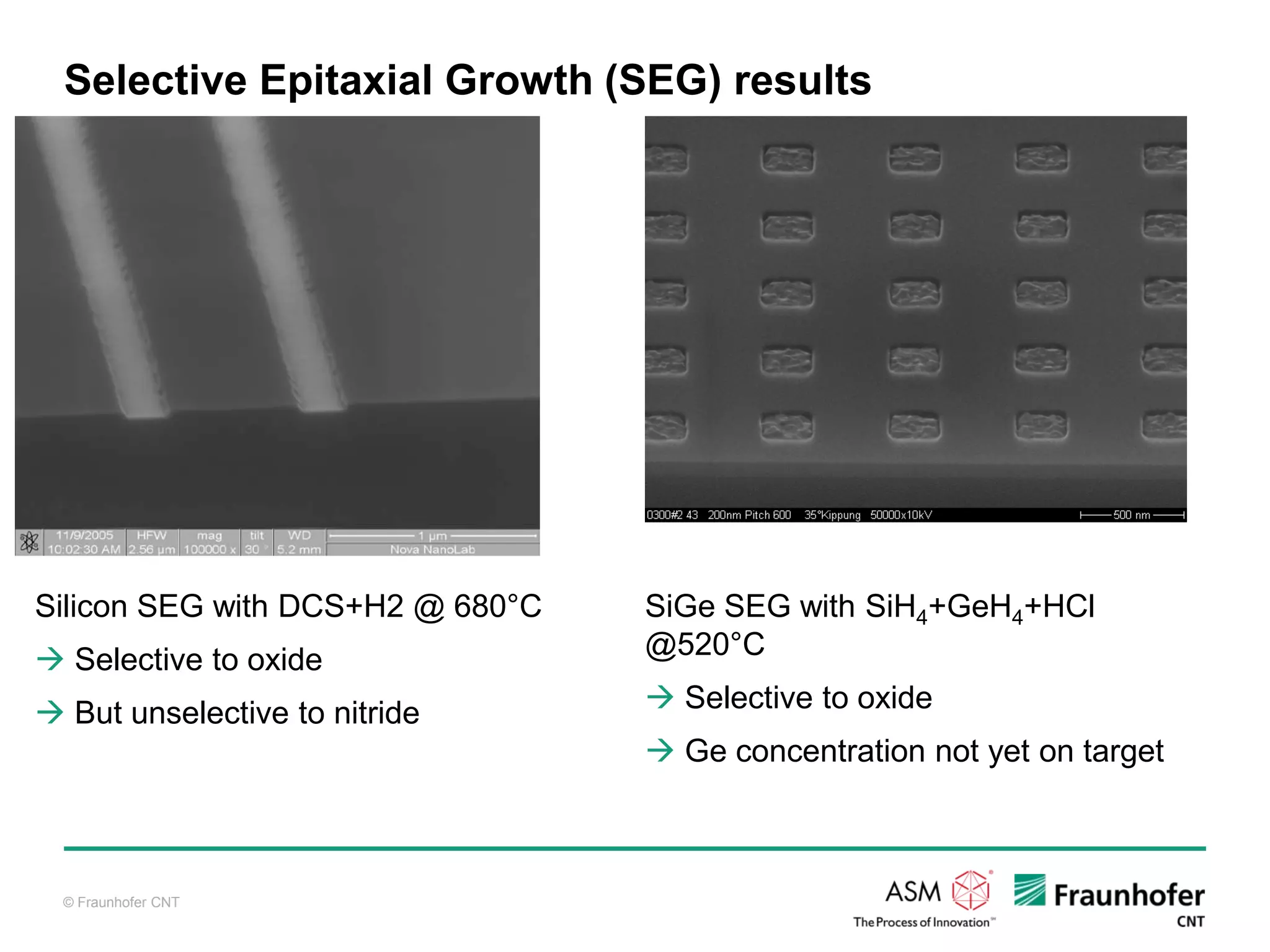 SiGe epitaxy on a 300 mm batch furnace | PDF
