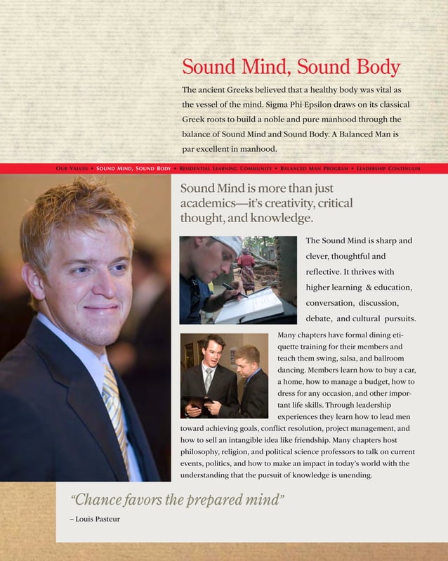 SigEp Balanced Man Guide | PDF | Undergraduate Education | College ...