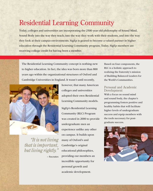 SigEp Balanced Man Guide | PDF | Undergraduate Education | College ...