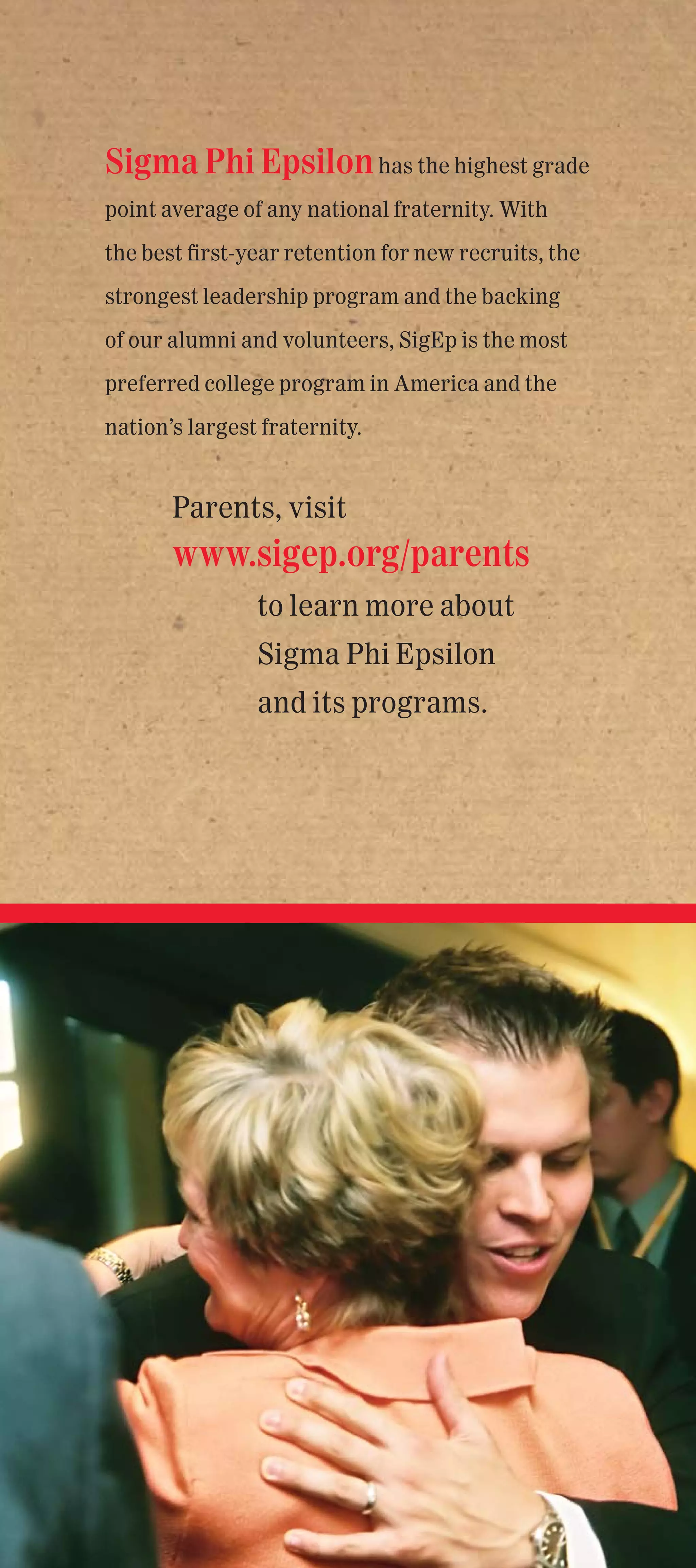 SigEp Parents' Brochure | PDF