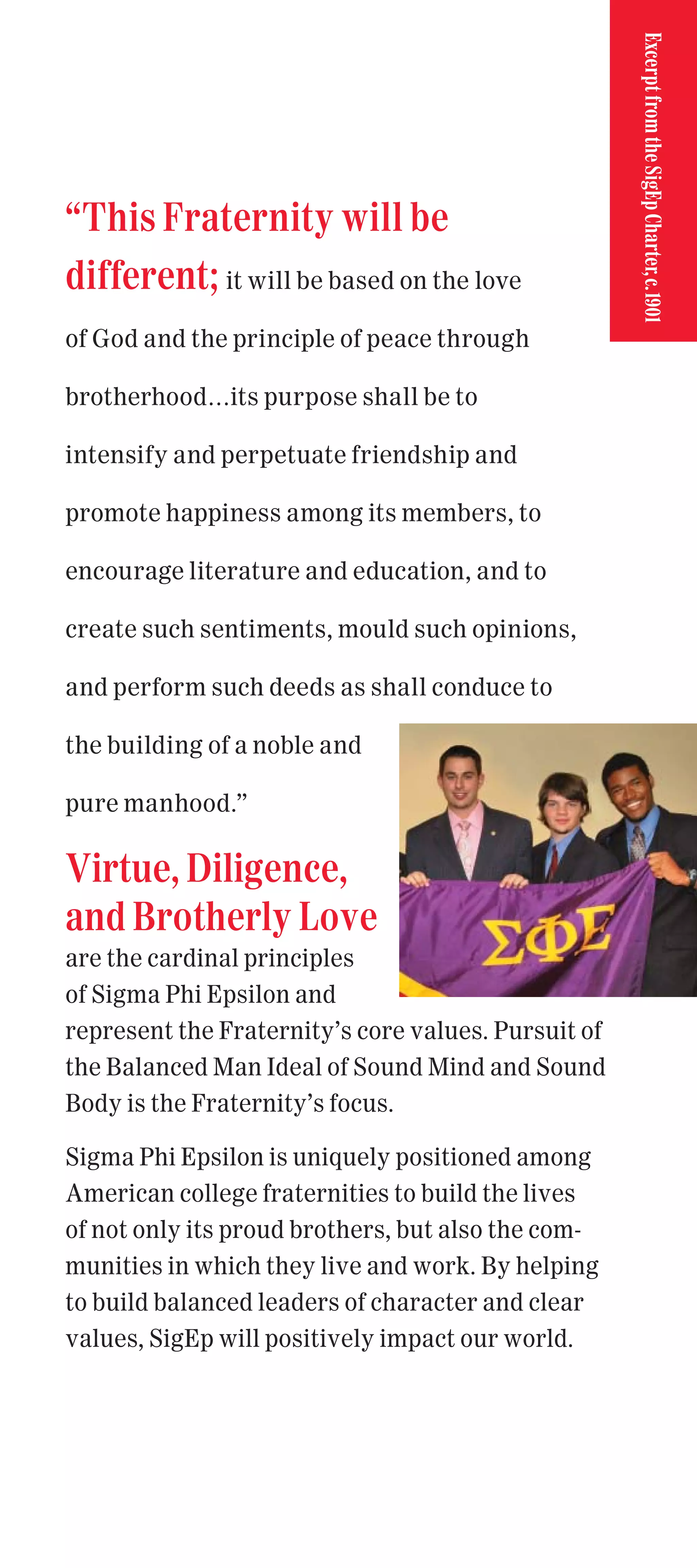 SigEp Parents' Brochure | PDF