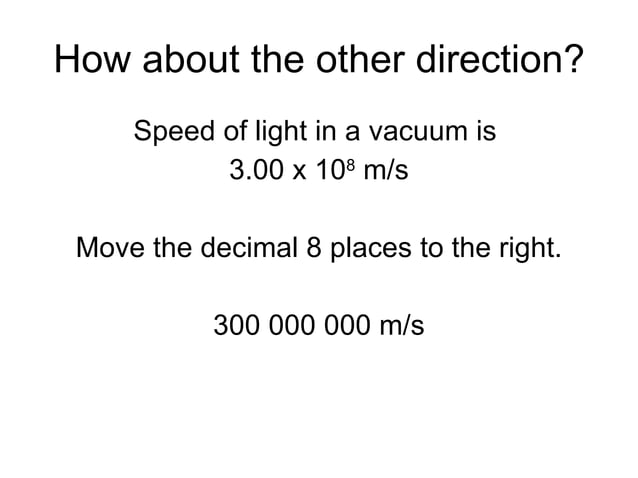 Sig fig and sci note | PPT