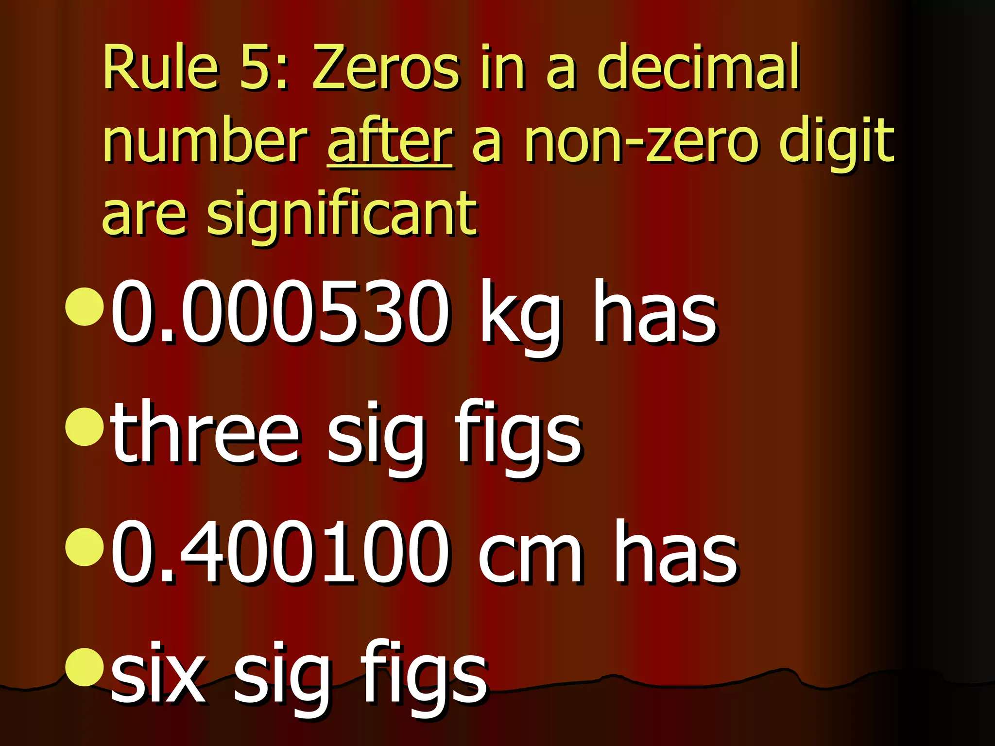 Significant Figures or Sig Figs | PPT