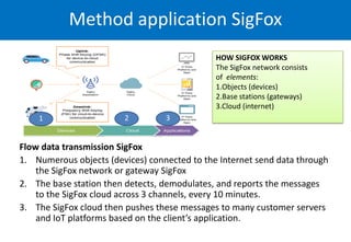เทคโนโลยี Sigfox คืออะไร | PDF