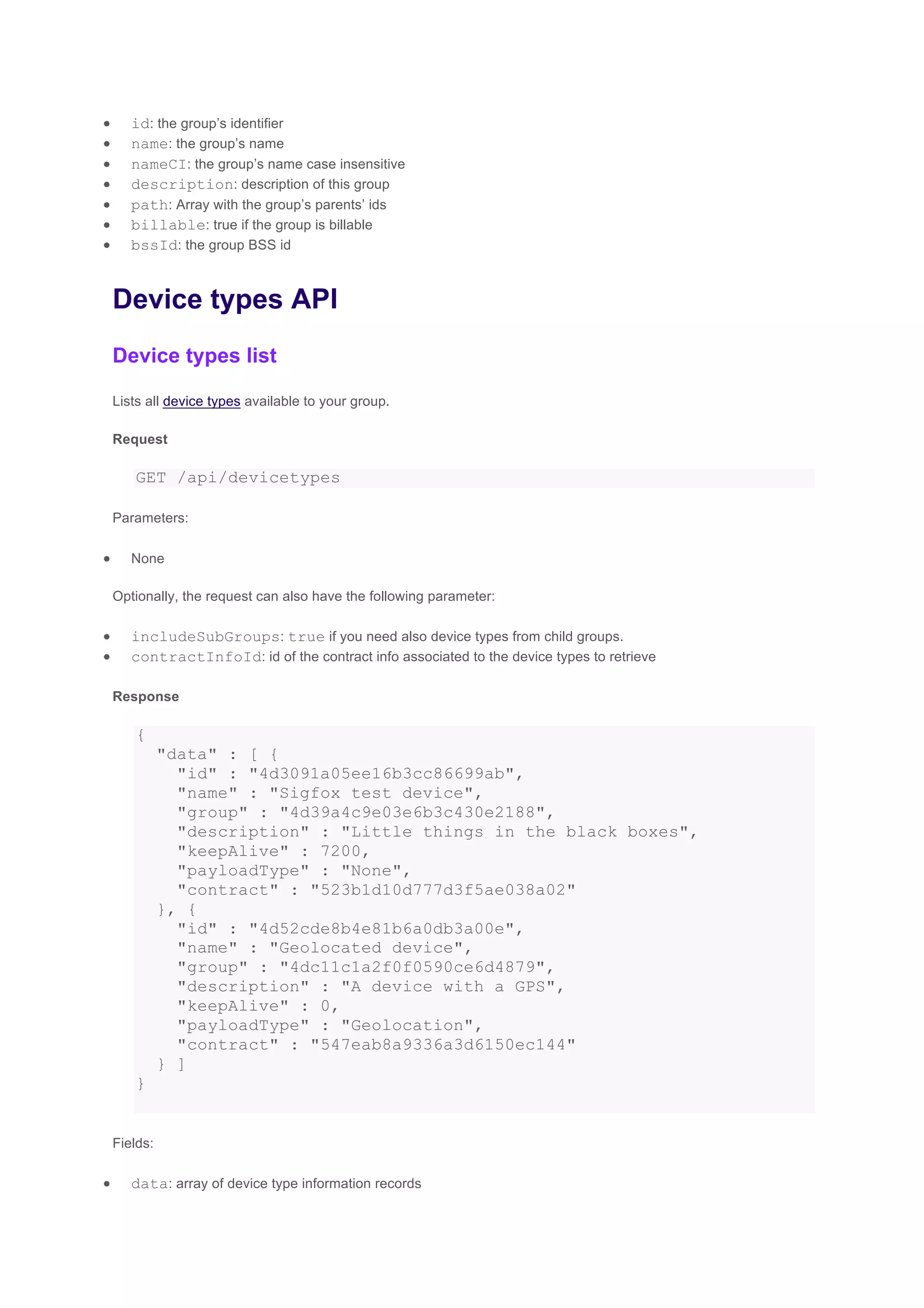 Sigfox Api Documentation Pdf