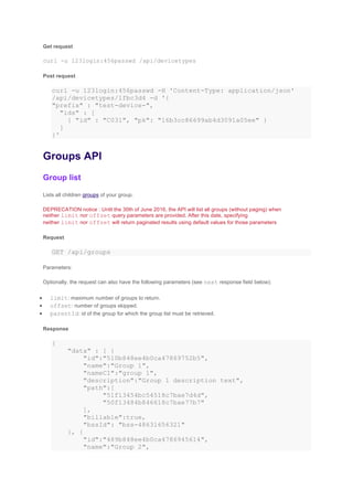 Sigfox API Documentation | PDF