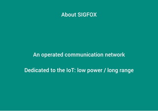 [2015] Sigfox basics | PDF