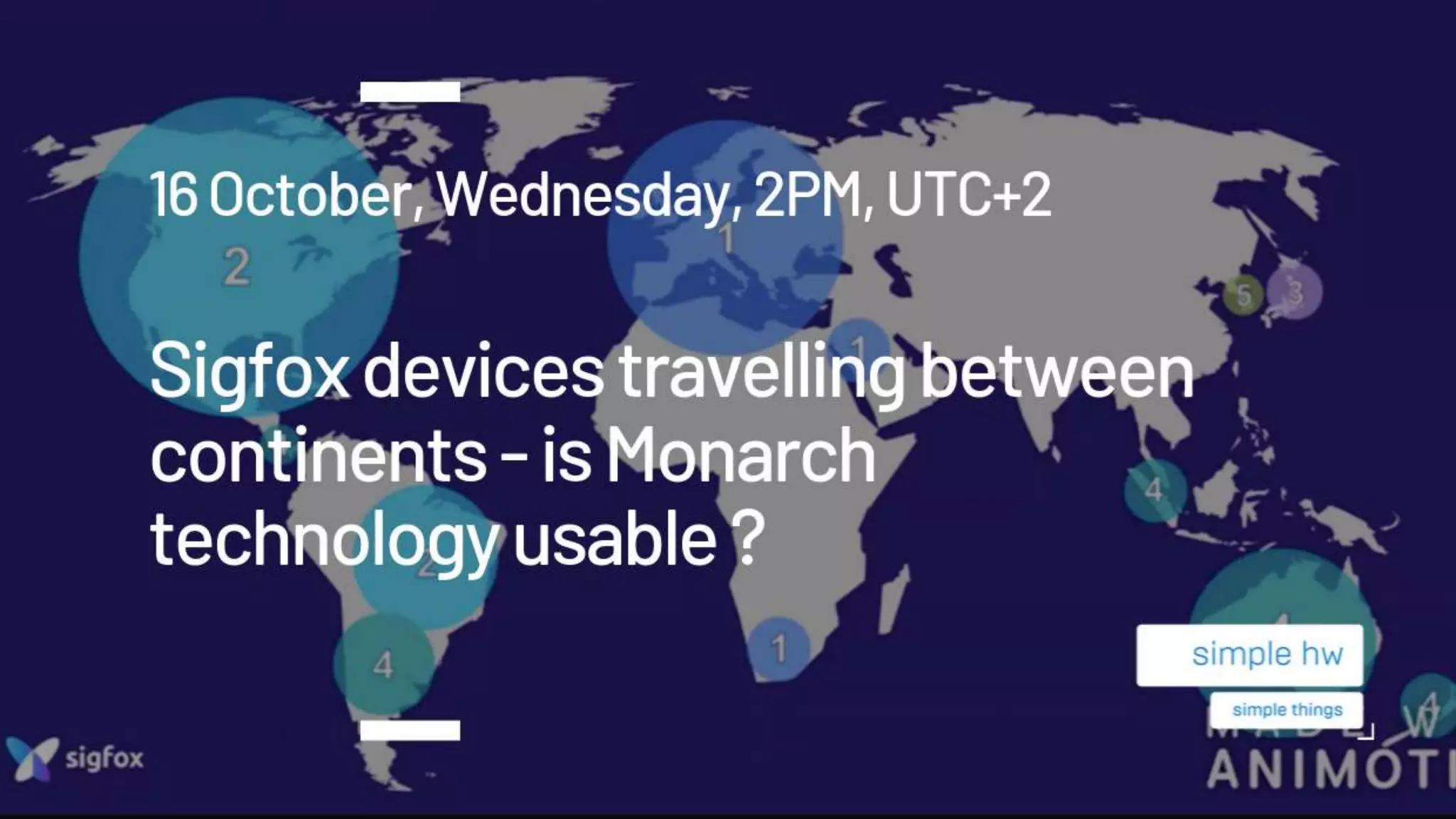 Sigfox devices travelling between continents is monarch technology usable | PPT