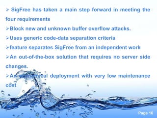 Sigfree ppt (International Journal of Computer Science and Mobile Computing) | PPT | Computing ...