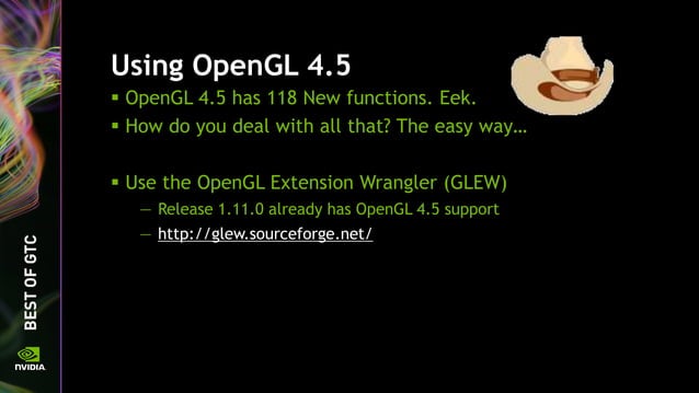OpenGL 4.5 Update for NVIDIA GPUs | PPT