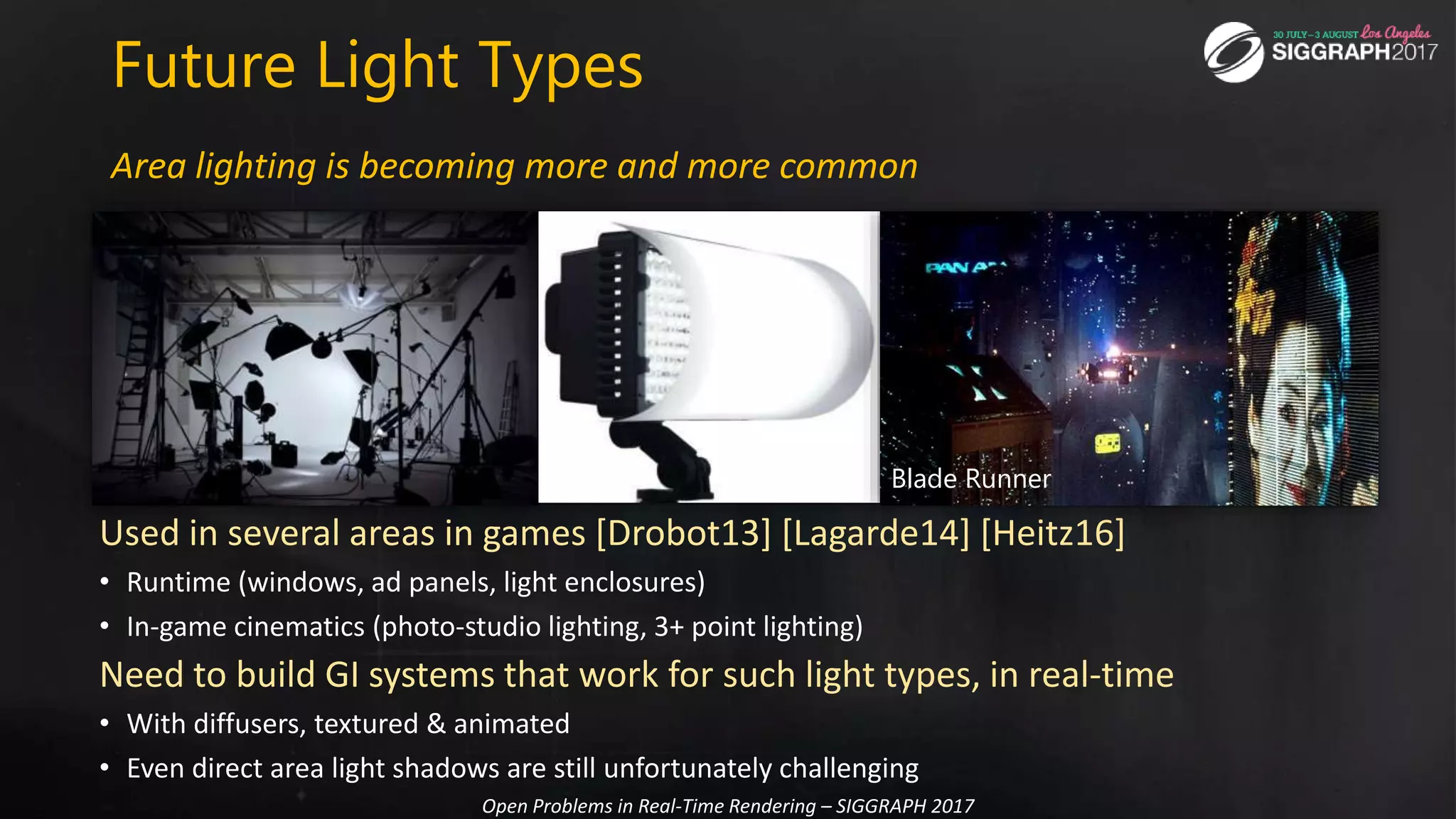 Past, Present and Future Challenges of Global Illumination in Games | PPTX
