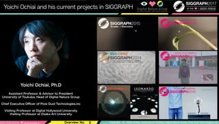 SIGGRAPH 2017 Theater: SIGGRAPH in Japanese and Japan CG Showcase by ...